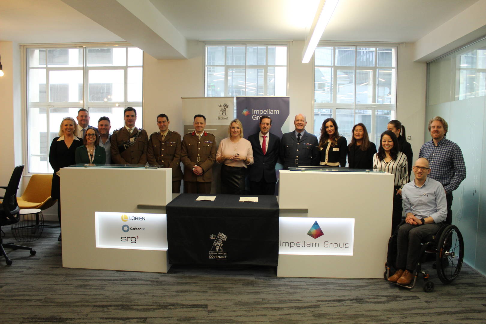 Impellam signs Armed Forces Covenant | Impellam Group