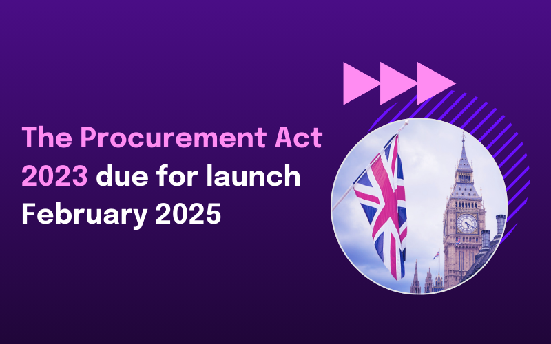 One month to go... The Procurement Act 2023 due for launch February ...