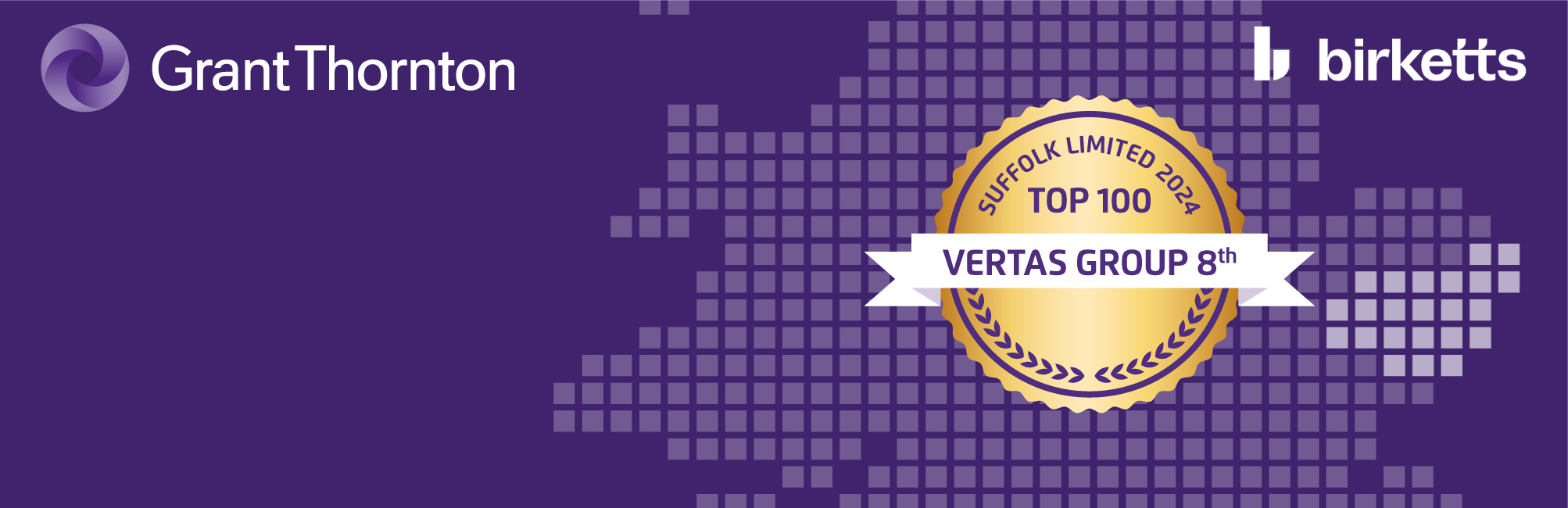 Vertas Group listed No.8 in the Suffolk Top 100 | Insights